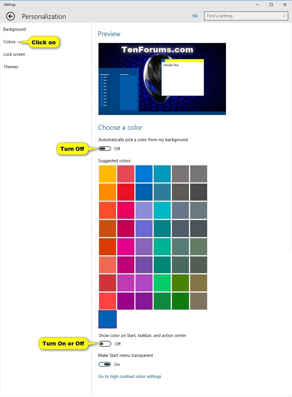 How to Change Color of Window Borders and Title Bars in Windows 10 - 11 ... How to Change Color of Window Borders and Title Bars in Windows 10 - 11 ...
