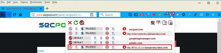 Kaspersky Script Injection Solved Windows 10 Forums