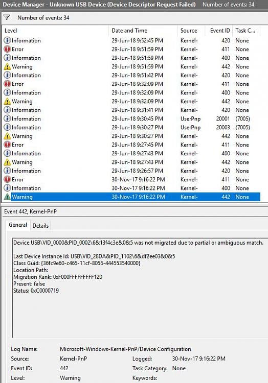 Unknown USB Device (Device Descriptor Request Failed) Solved - Windows ... Unknown USB Device (Device Descriptor Request Failed) Solved - Windows ...