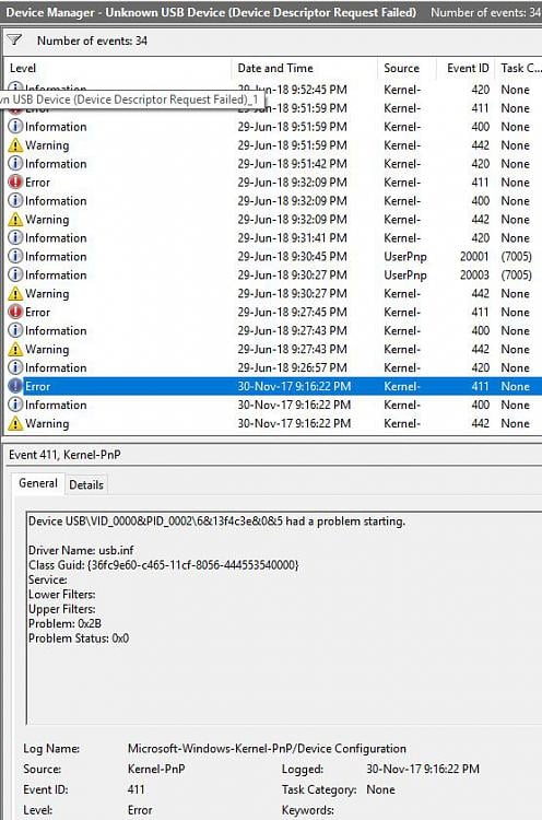 Unknown USB Device (Device Descriptor Request Failed) Solved - Windows ... Unknown USB Device (Device Descriptor Request Failed) Solved - Windows ...