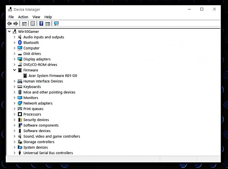 1909 has a BIOS firmware update feature built into the Device Manager ... 1909 has a BIOS firmware update feature built into the Device Manager ...