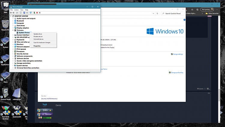 1909 has a BIOS firmware update feature built into the Device Manager ... 1909 has a BIOS firmware update feature built into the Device Manager ...