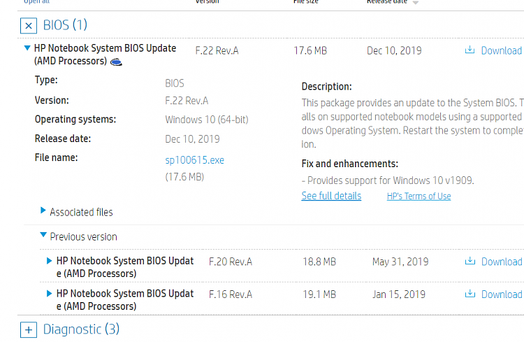1909 has a BIOS firmware update feature built into the Device Manager ... 1909 has a BIOS firmware update feature built into the Device Manager ...