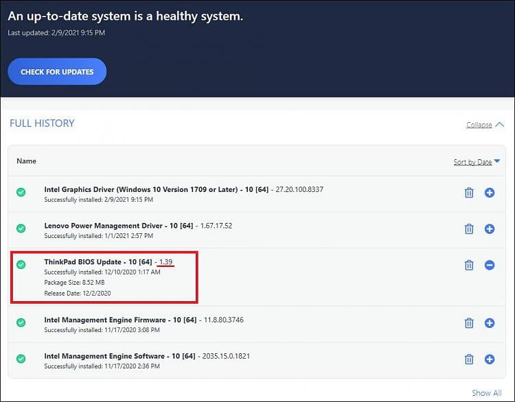 1909 has a BIOS firmware update feature built into the Device Manager ... 1909 has a BIOS firmware update feature built into the Device Manager ...