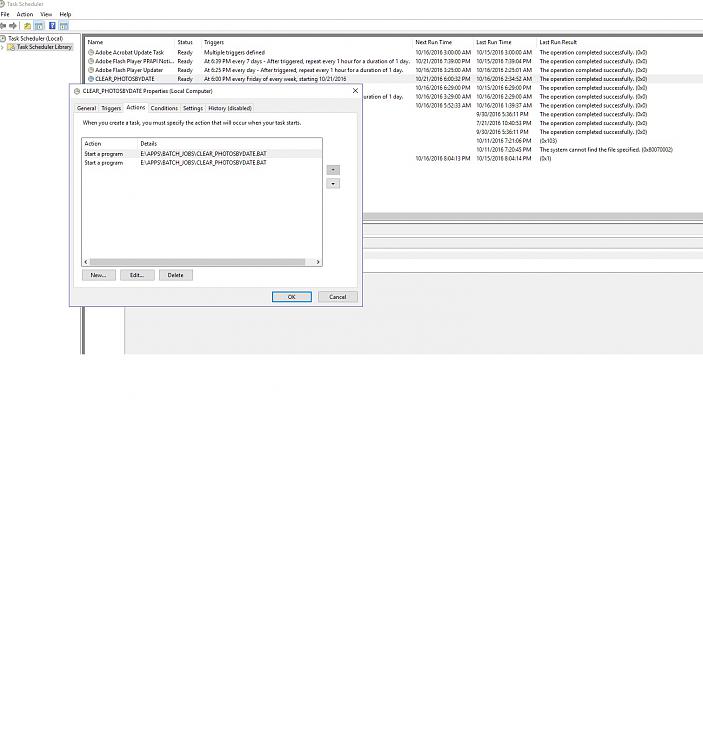 Parallel batch jobs in one scheduled task - Windows 10 Forums Parallel batch jobs in one scheduled task - Windows 10 Forums