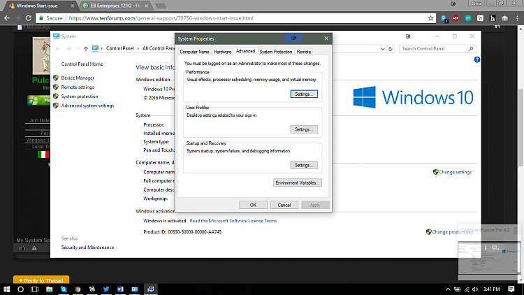 Windows Start issue Solved - Windows 10 Forums Windows Start issue Solved - Windows 10 Forums