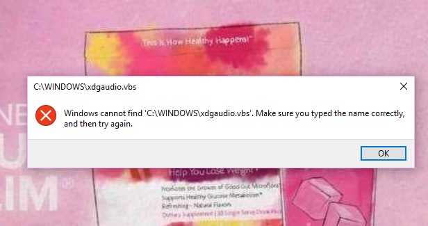 Windows Script Error Windows 10 Forums
