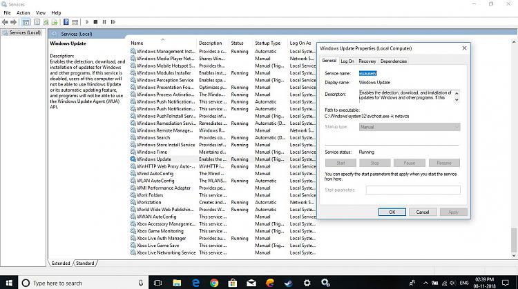 Unable to Disable Windows 10 Update. Unable to Disable Windows 10 Update.