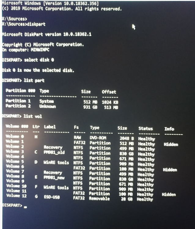Bcdedit The Boot Configuration Data Store Could Not Be Opened Page 2 Windows 10 Forums