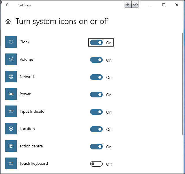 Disable Windows 10 System Tray Icon Permanently Solved Windows 10 Forums