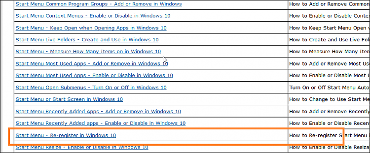 Trouble With My Right Click Start Power User Context Utility Menu Windows 10 Forums