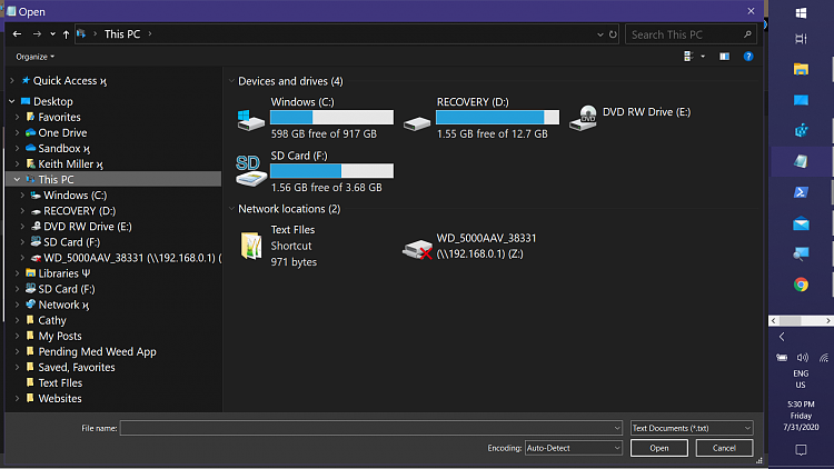 Change folders displayed in common dialog boxes - Page 2 - Windows 10 ... Change folders displayed in common dialog boxes - Page 2 - Windows 10 ...