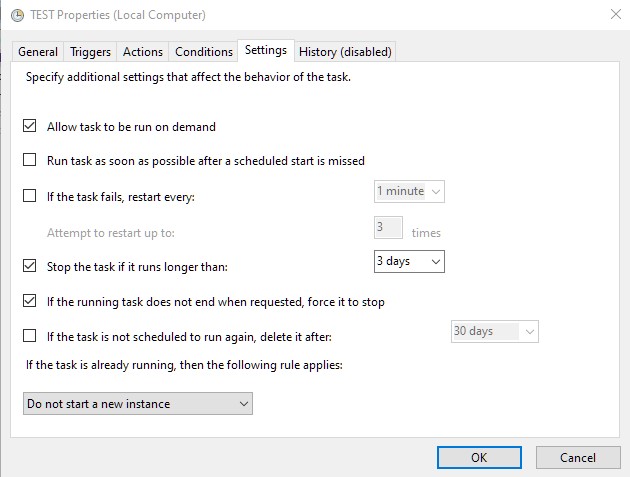 Task Scheduler Issue New Task Created Doesnt Apply At Start Up Solved Windows 10 Forums