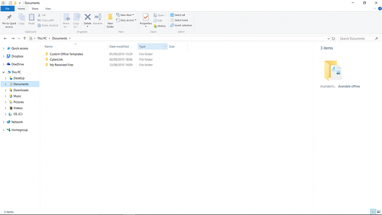 How do i get rid of extra column in Folders Solved - Windows 10 Forums How do i get rid of extra column in Folders Solved - Windows 10 Forums