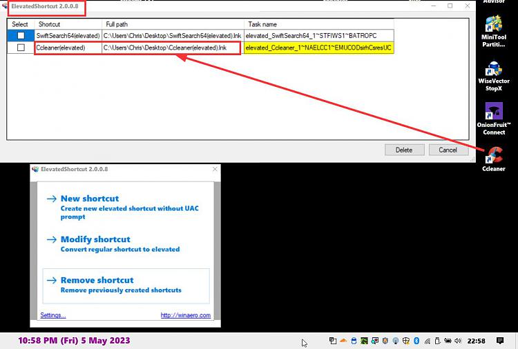 Shortcut To Batch File Issue Solved Page 2 Windows 10 Forums