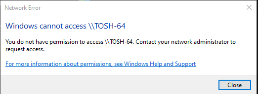 Credentials Problem Accessing Computer On Home Network Solved Windows 10 Forums