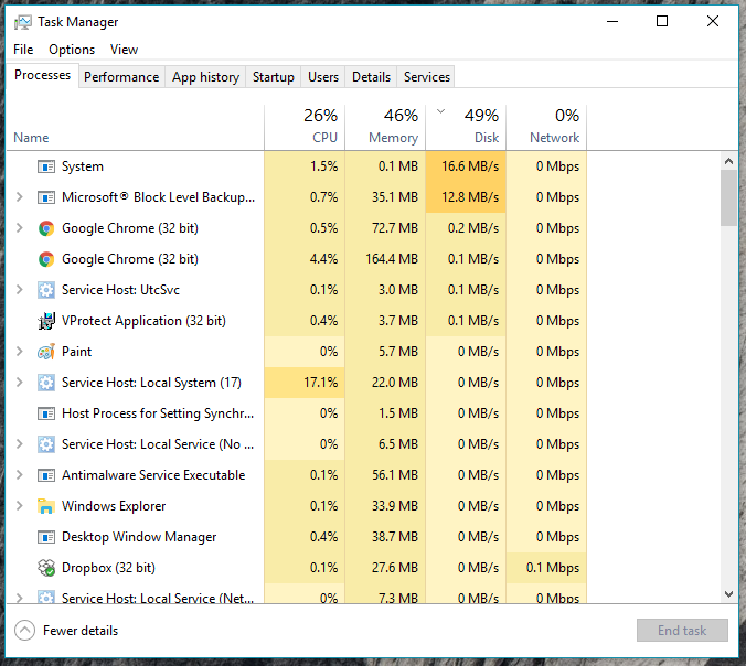 Hard disk is used to 100% capacity? Hard disk is used to 100% capacity?