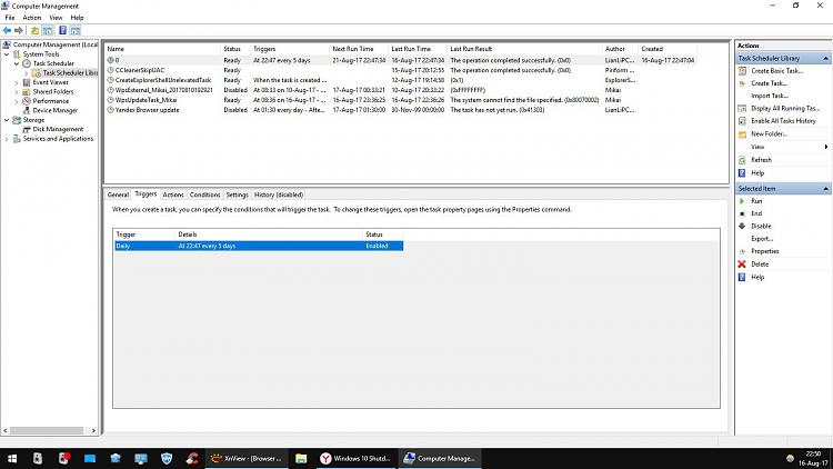 Windows 10 Shutdown Script through Scheduled task for specific time ... Windows 10 Shutdown Script through Scheduled task for specific time ...