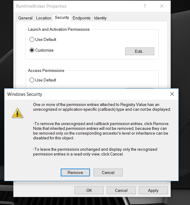 Windows 10 Event Id 10010 And 10016 Errors With Distributedcom Page 2 Windows 10 Forums