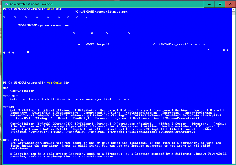 powershell help does not seem to work Solved - Windows 10 Forums powershell help does not seem to work Solved - Windows 10 Forums