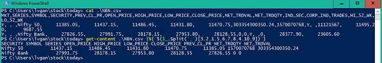 Help Needed For Working With Csv File In Powershell Solved Windows 10 Forums