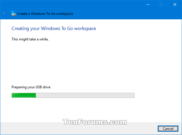 Create Windows To Go Workspace USB in Windows 10 | Tutorials Create Windows To Go Workspace USB in Windows 10 | Tutorials