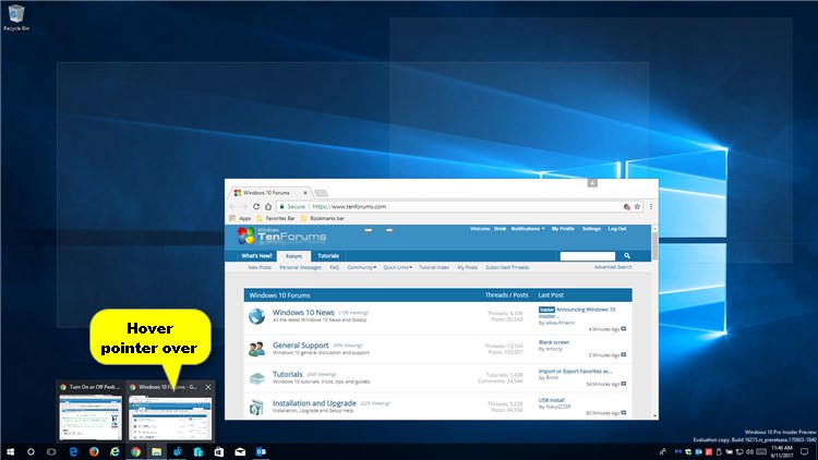 Change Taskbar Thumbnail Live Preview Hover Delay Time in Windows 10 ... Change Taskbar Thumbnail Live Preview Hover Delay Time in Windows 10 ...