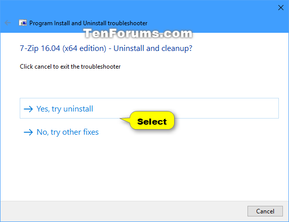 Program Install and Uninstall Troubleshooter in Windows | Tutorials Program Install and Uninstall Troubleshooter in Windows | Tutorials