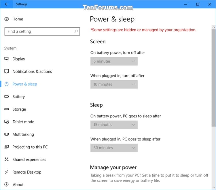 Specify Default Active Power Plan in Windows 10 | Tutorials Specify Default Active Power Plan in Windows 10 | Tutorials