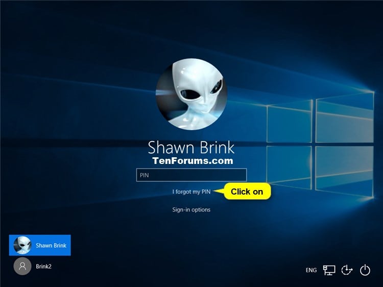 Enable or Disable PIN Reset at Sign-in in Windows 10 | Tutorials Enable or Disable PIN Reset at Sign-in in Windows 10 | Tutorials