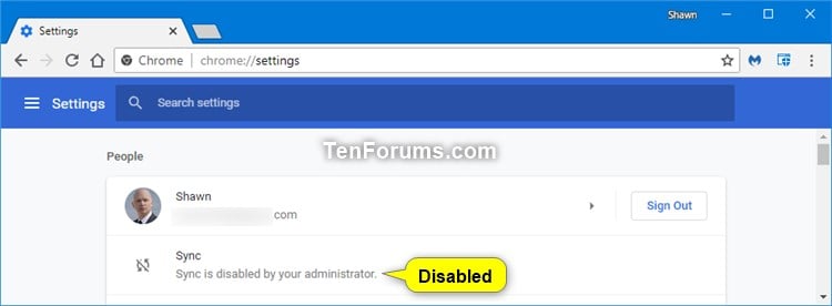 Enable or Disable Sync in Google Chrome in Windows | Tutorials Enable or Disable Sync in Google Chrome in Windows | Tutorials