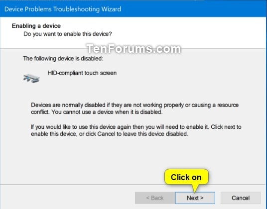 Enable or Disable Touch Screen in Windows 10 | Tutorials Enable or Disable Touch Screen in Windows 10 | Tutorials