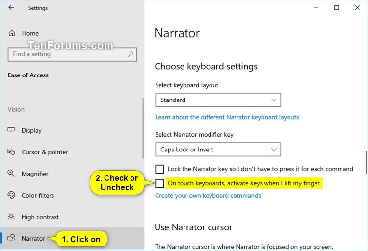 Turn On Activate Keys on Touch Keyboard when Lift Finger for Narrator ... Turn On Activate Keys on Touch Keyboard when Lift Finger for Narrator ...