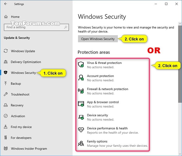Open Windows Security In Windows 10 Tutorials | Hot Sex Picture Open Windows Security In Windows 10 Tutorials | Hot Sex Picture