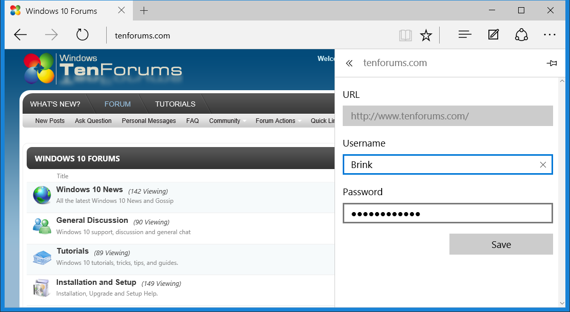 Browsers Email Manage Saved Passwords In Microsoft Edge In Windows 10 ... Browsers Email Manage Saved Passwords In Microsoft Edge In Windows 10 ...