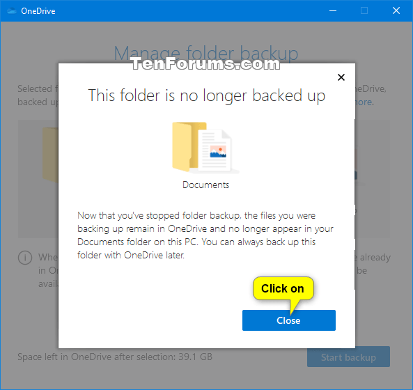 Turn On or Off OneDrive PC Folder Backup Protection in Windows 10 ... Turn On or Off OneDrive PC Folder Backup Protection in Windows 10 ...