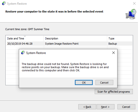 Delete System Image Restore Point from System Restore in Windows 10 ... Delete System Image Restore Point from System Restore in Windows 10 ...