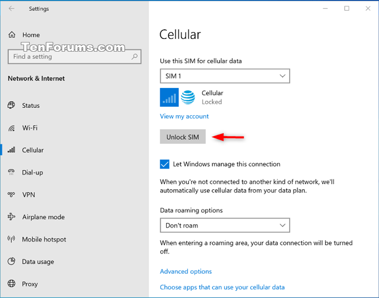 How to Change SIM PIN for Cellular Data Network in Windows 10 | Tutorials How to Change SIM PIN for Cellular Data Network in Windows 10 | Tutorials