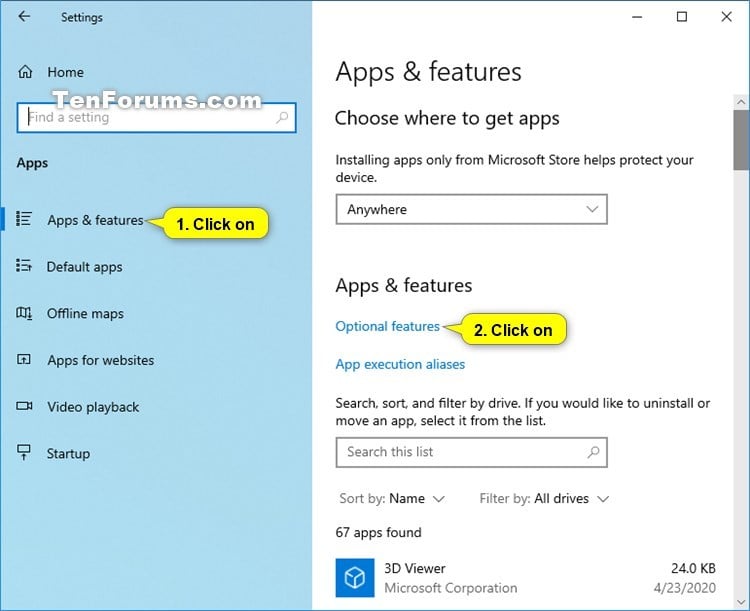 Install or Uninstall Connect Wireless Display Feature in Windows 10 ... Install or Uninstall Connect Wireless Display Feature in Windows 10 ...