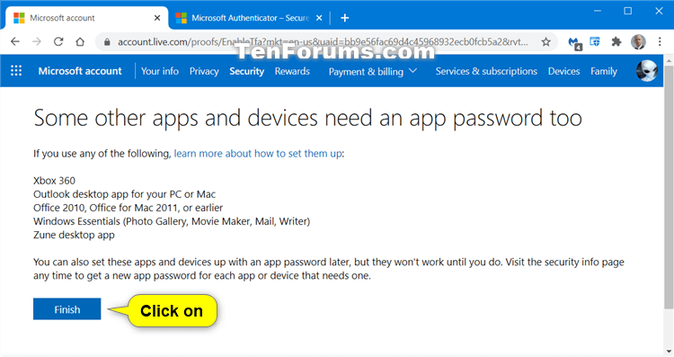 Turn On or Off Microsoft Account Two-step Verification | Tutorials Turn On or Off Microsoft Account Two-step Verification | Tutorials
