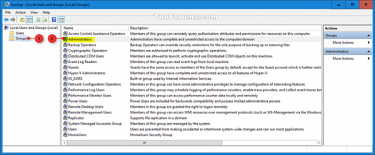 Determine Account Type In Windows 10 Tutorials