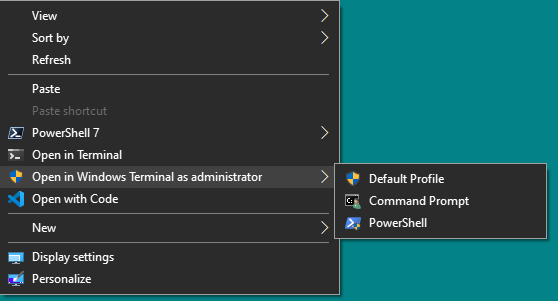 Add Or Remove Open In Windows Terminal As Administrator Context Menu Page 4 Tutorials