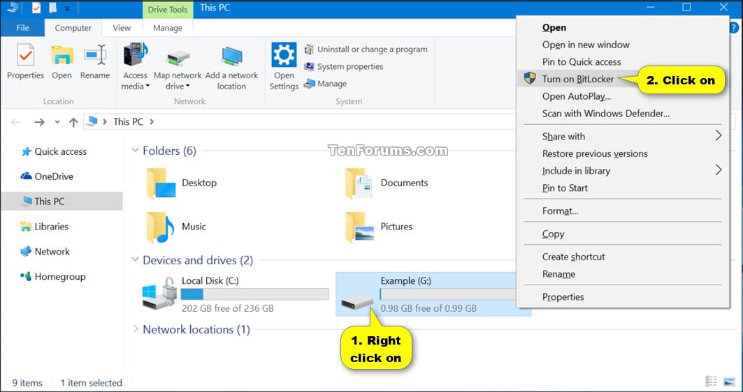 Turn On or Off BitLocker for Fixed Data Drives in Windows 10 | Tutorials Turn On or Off BitLocker for Fixed Data Drives in Windows 10 | Tutorials