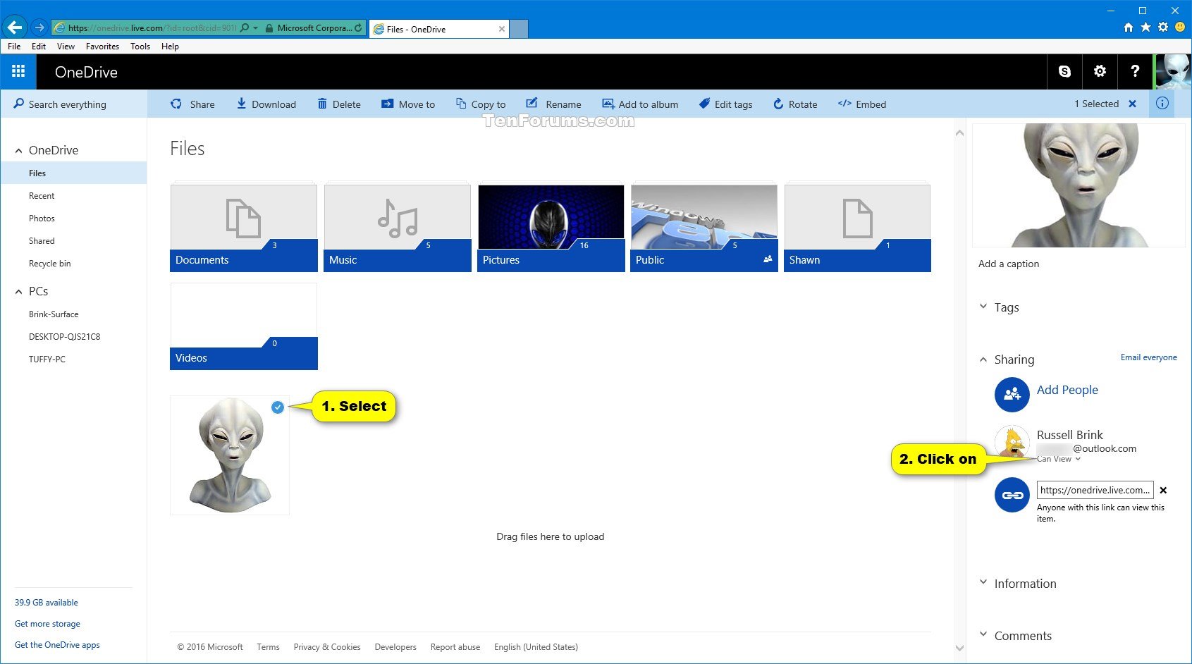 Change Permissions of OneDrive Shared Files and Folders | Tutorials Change Permissions of OneDrive Shared Files and Folders | Tutorials