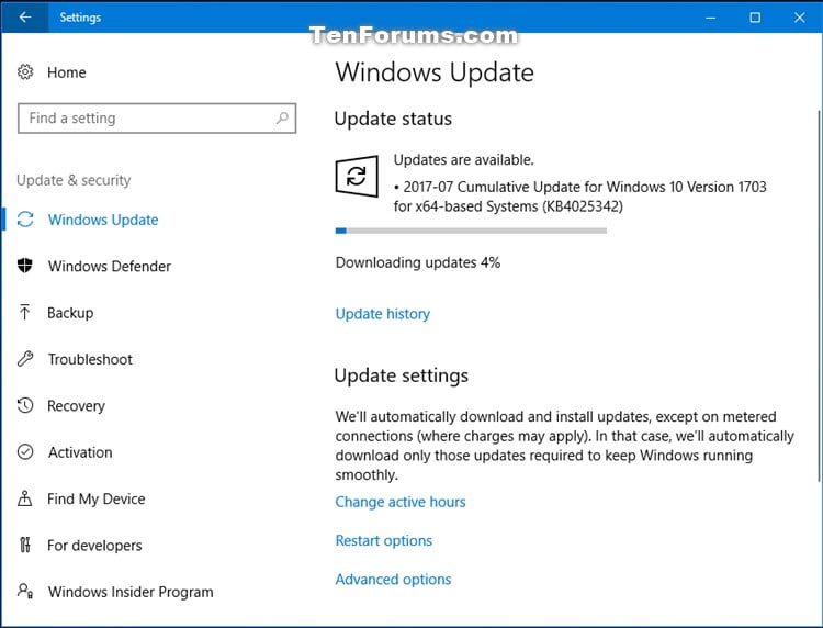 Cumulative Update KB4025342 Windows 10 v1703 Build 15063.483 - Windows ... Cumulative Update KB4025342 Windows 10 v1703 Build 15063.483 - Windows ...
