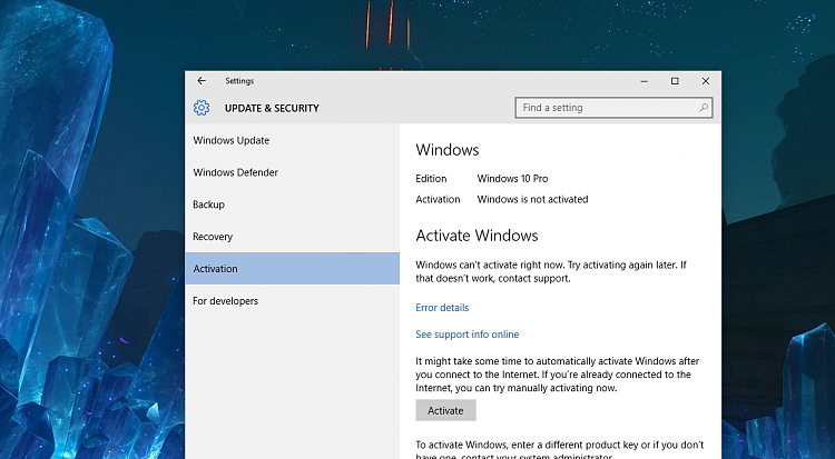 After Upgrade Windows 10 Cannot Activate Error Code 0xc004f034 Solved Page 17 Windows 10 Forums