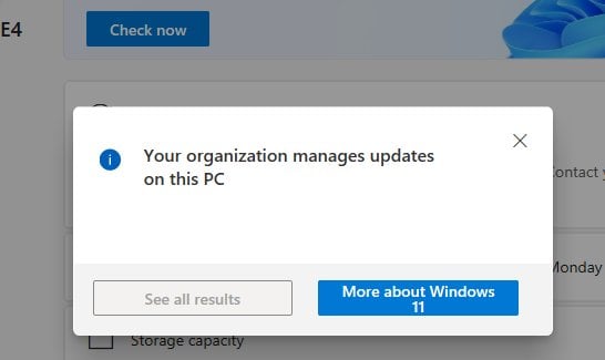 Your organization manages updates on this PC . . ? - Windows 10 Forums Your organization manages updates on this PC . . ? - Windows 10 Forums